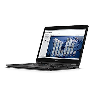 Dell X2CGN Latitude E7470 14" Laptop (Intel Core i5-6300U, 8GB 2133 MHz DDR4 RAM, 256GB SSD, Windows 10 Pro, Black