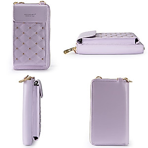 Montana West Small Crossbody Cell Phone Purse for Women RFID Blocking Cellphone Wallet Purses Travel Size MWC-110PP