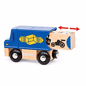 BRIO World – 36020 Delivery Truck | Train Set Accessory Toy for Kids Age 3 Years and Up