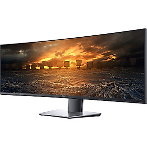 Dell U4919DW UltraSharp 49-inch LED Backlit Curved Gaming Monitor with IPS, Vesa Compatible, Anti-Glare, Tilt, Swivel (HDMI, USB 3.0, USB-C, DisplayPort)