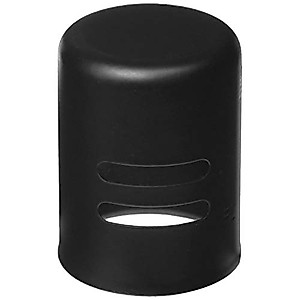 Westbrass R201-62 Air Gap Cap Only, Powder Coat Flat Black