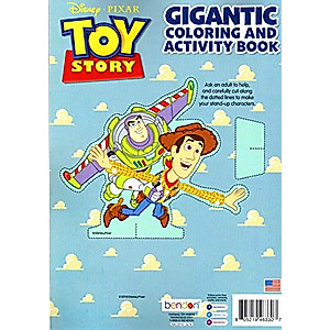 Pixar Disney Toy Story - Gigantic Coloring & Activity Book - 200 Pages