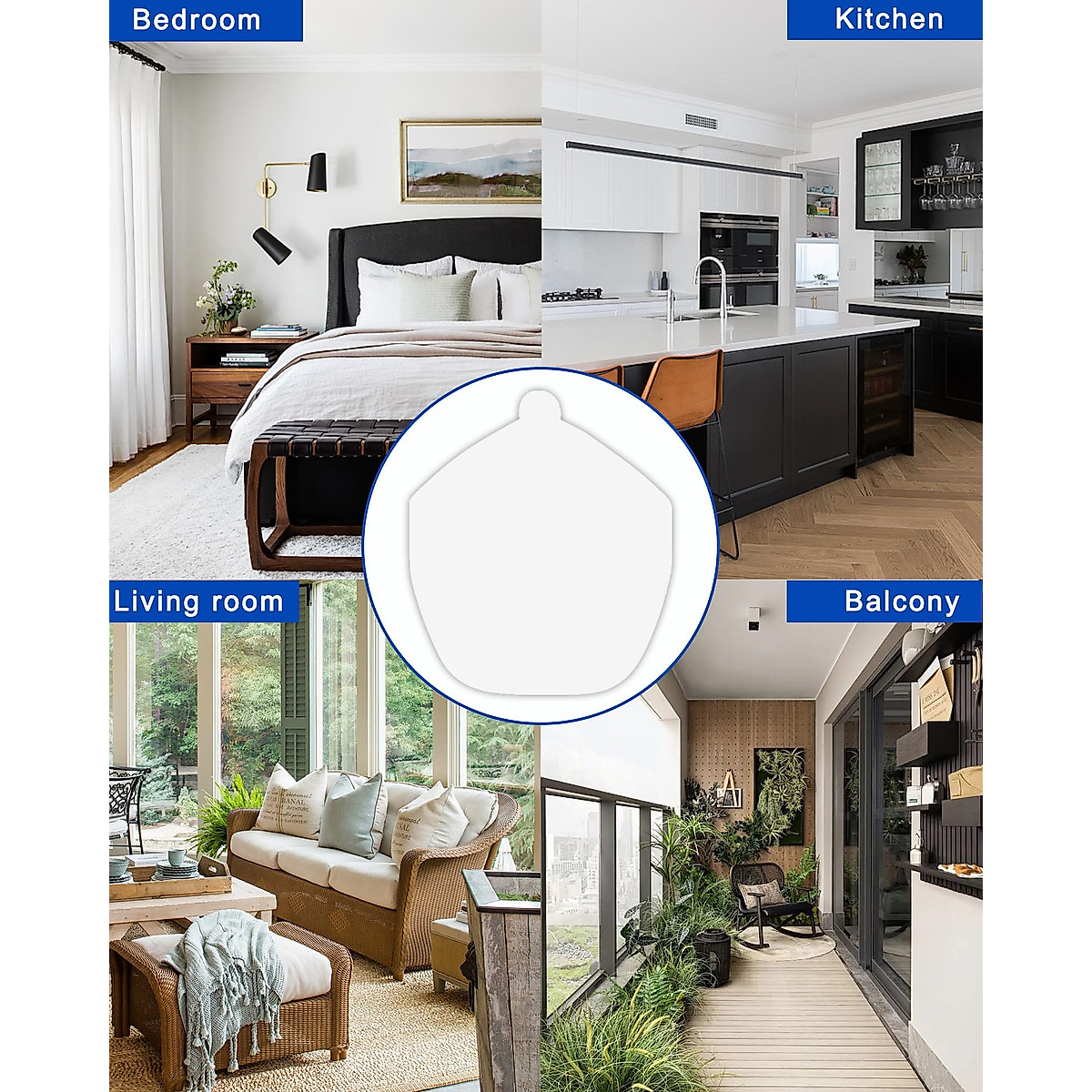 24 Pcs Refill Glue Boards Compatible with Fooxem IT10 Fruit Fly Traps for Indoors, Replacement Sticky Boards for Gnats Moths Mosquitos Pest Control