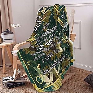 CHUSHYAR Mother Gifts,Mom Birthday Gifts from Daughter, Gifts for Mom,Mother's Day Blanket Gifts for Mom,Birthday Gifts for Mom,to My Mom Throw Blanket 60" x 50"