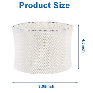 2-Pack Replacement Filters for Mainstays Humidifier, Part # A/H62 Humidifier Wick Filter