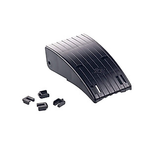 Wesco Capboy Maxi Pedal, 6.6 gal (22 L) Rubbish bin, 30 x 30 x 64 cm, Black