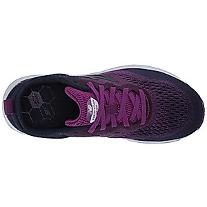 New Balance Women's Fresh Foam Arishi V3 Classic Running Shoe, Plum/Natural Indigo/White, 8.5