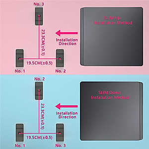 New Game Storage Set Bracket Wall Mount Console Stand Controller Holder Host Rack(1 set-For PS4(old models),white)