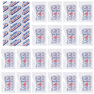 20 Packs 2000CC Oxygen Absorbers（Independent vacuum packaging）， Premium Oxygen Absorbers for Long Term Food Storage With Oxygen Indicator In Vacuum Bag,Applicable to mason jars, Mylar bags, vacuum storage bags