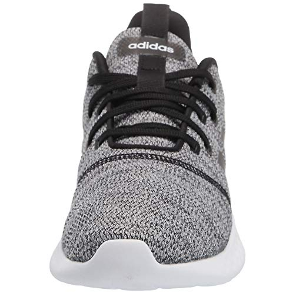 adidas Women's Puremotion Running Shoe, Black/White/Black, 7.5