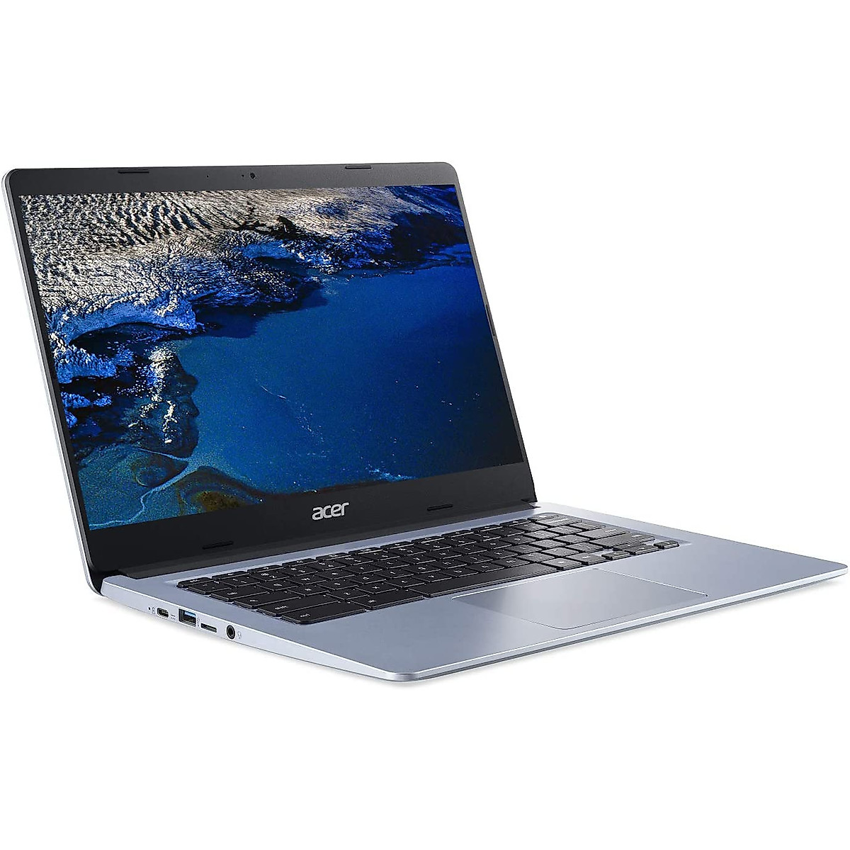 acer 2022 14" FHD IPS Chromebook, Intel Celeron Processor Up to 2.55 GHz, 4GB Ram, 32GB SSD, Ultra-Fast 6th Gen WiFi Speed, Chrome OS (Dale Silver) (Renewed)
