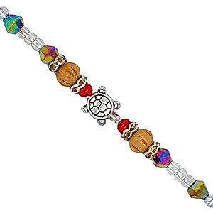 ARTISENIA Silver Turtle Rakhi for Brother Raksha Bandhan Rakhi Thread Wrist bands for Loving Brother Sister | Rakshabandhan Rakhi for Brother bhabhi