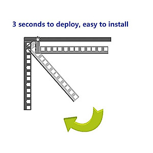 Jingchengmei 2U 19 Inches Lightweight Folding Steel Wall Mountable Simple Vertical Rack and Server Rack (2U35P)