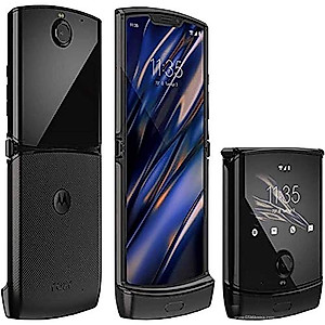 Motorola Razr 2019 Single-SIM 128GB + 6GB RAM (GSM Only | No CDMA) Factory Unlocked 4G/LTE Smartphone (Noir Black) - International Version