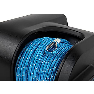 Trac Outdoors StrikeZone 25 Electric Anchor Winch - Anchors Up to 25 lb. - Includes 100-feet of Pre-Wound Anchor Rope with Use (69001)