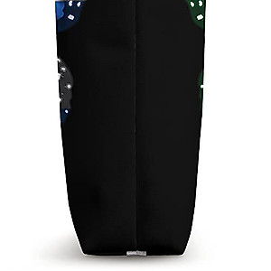 Mexican Cuban Flag Butterfly Tote Bag