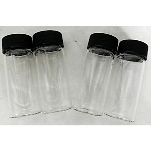 HFBTE Turbidity Meter Sample Bottles 4 Sample Bottles (Two Sets) Turbidimeter Bottles Turbidimeter Solution Bottles Turbidity Sample Test Tubes for SGZ Series