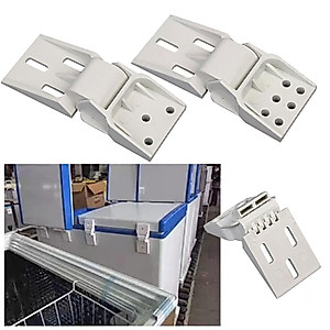 Chest Freezer Hinge Universal For Small Freezer Hinge Folding Universal Chest Freezer Counterbalance Hinge, Suitable Chest Freezer | Chest Freezer Hinge (3-Holes 2PCS)
