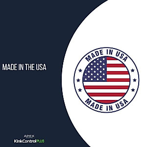 Kink Control Plus Water Hose 25ft - High Burst Strength and Superior Flexibility Garden Hoses, Outdoor Hose with Kink Resistance, Triple Frame Technology, Made in USA.