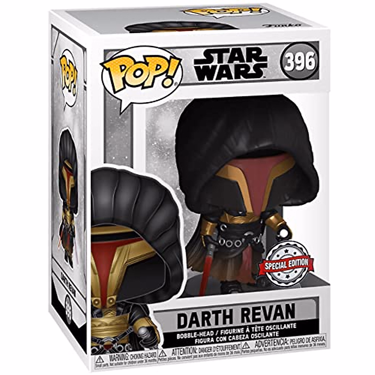 Funko Pop! Star Wars Knights of The Old Republic Darth Revan Exclusive Figure KOTOR