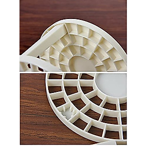 Youfui 49 Holes Paint Brush Holder Stand-Artist Paint & Makeup Brushes Holder for Pens, Pencils or Small Tools