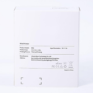 Phomemo Pocket Printer - M02 Mini Bluetooth Wireless Sticker Printer, Compatible with iOS & Android, Thermal Mobile Printer for Fun, memo, to-do List, Work Notes, DIY Journal, Green