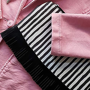 Trims by the Yard 2" Premium Vegan Leather Fringe Trim | Brown | (5 yard cut)