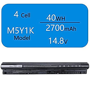 M5Y1K 40WH 14.8V Laptop Battery for Dell Inspiron 14 15 17 Inch Series 3451 3452 3467 3551 3552 3565 3567 5458 5459 5551 5552 5555 5558 5559 5566 5755 5758 5759 Vostro 3458 3558 P47F P51F P52F