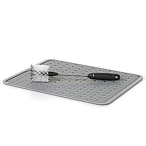 OXO SteeL Bottle Brush,Black,10 In