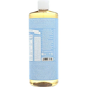 Dr. Bronner's 32 Ounce Pure Castile Soap - Liquid44; Unscented44; Baby Mild