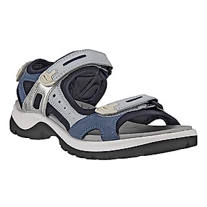 ECCO Women's Yucatan Multicolor Sport Sandal, AIR, 8-8.5