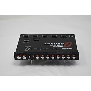 Cerwin Vega EQ770 7-Band Parametric Equalizer with Auxiliary Input