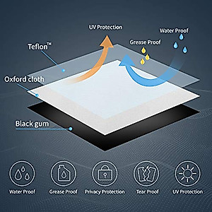 Alvantor Shower Tent Portable Changing Room, Outdoor Toilet, Pop Up Shelter for Privacy, Dressing Room, and Shelter - Teflon-Coated Fabric, Patent 4'x 4'x 7'