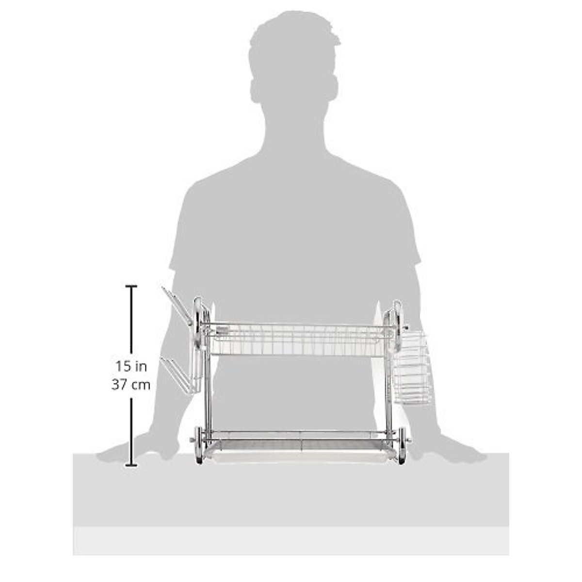 UNIWARE 17777-16, 16" x 10" x 4", Silver