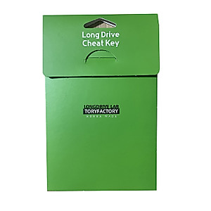 Long Drive Cheat Key] Anti Slice & Hook Golf Film Protector - Non Slicing Increase Distance Reduce Spin Straight Shot Club Protect Golf Accessories