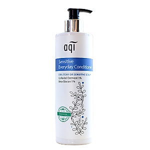 aqi Sensitive, Itchy & Dry Scalp Hair Conditioner - Paraben, Sulphate & Fragrance Free, Vegan Everyday Hair Conditioner for Men & Women - Made in Australia, 16.9 fl oz