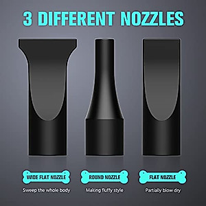 Pet Dryer, 5.2HP/3800W Pet Grooming Dryer with Adjustable Speed and Temperature Control Dog Blow Dryer, Pet Hair Dryer with 3 Nozzle