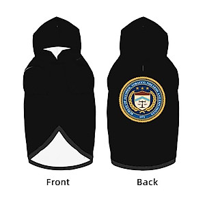 US Bureau of Alcohol Tobacco and Firearms ATF Butter-Soft Dog Hoodie - Premium Comfort for All Breeds