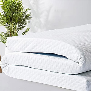 ONLIMET Mattress Topper California King, 3 Inch Gel Memory Foam Mattress Topper for Body Support & Pressure Relief with Breathable & Removable & Washable Bamboo Fiber Cover (72X84'')