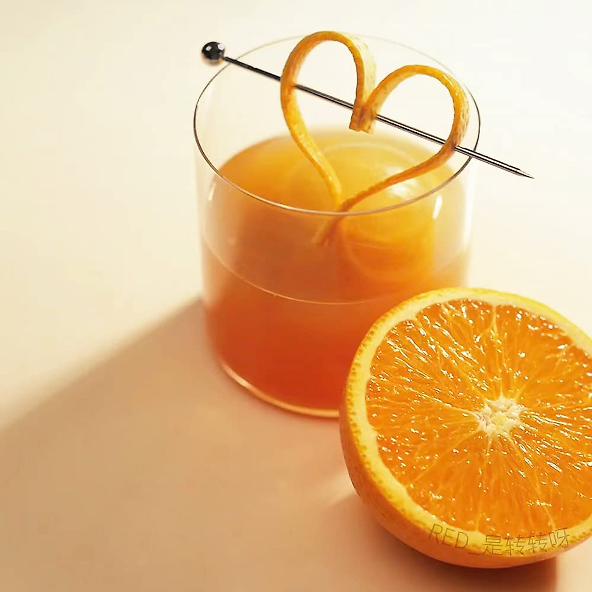 15PCS Cocktail Picks, Metal Stainless Steel Cocktail Toothpicks, Reusable Cocktail Skewers, Garnish Picks Bloody Mary Skewers, Metal Martini Picks for Olives Appetizers Fruit (Silver/4.3 Inches)