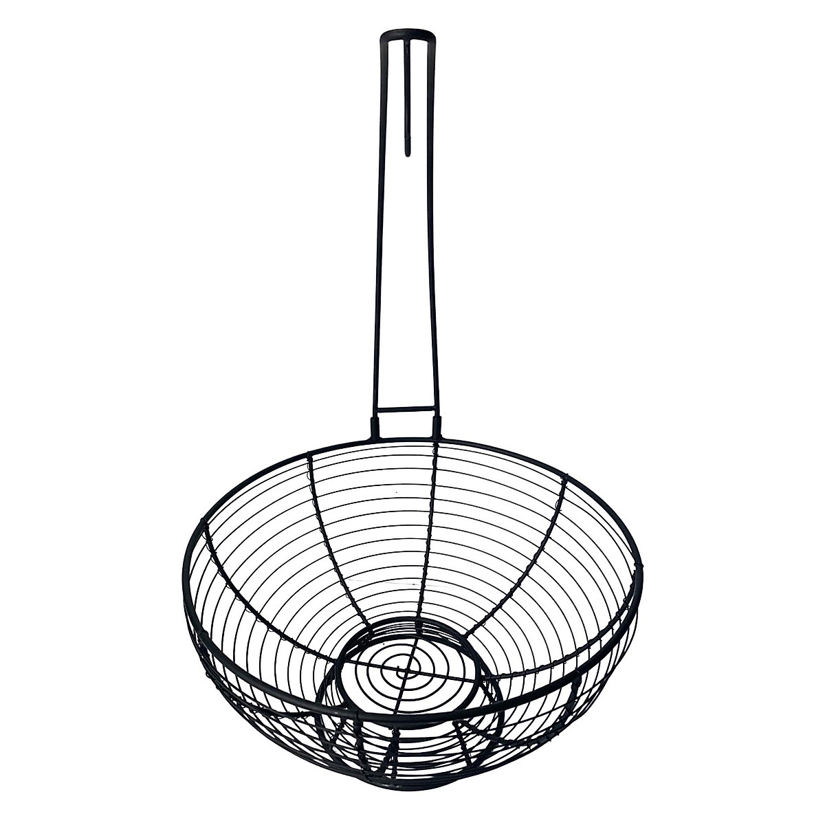 Cuisinart Stainless Steel Fruit Basket with Detachable Banana Hanger, Matte Black - Perfect Fruit Storage Basket with Banana Holder