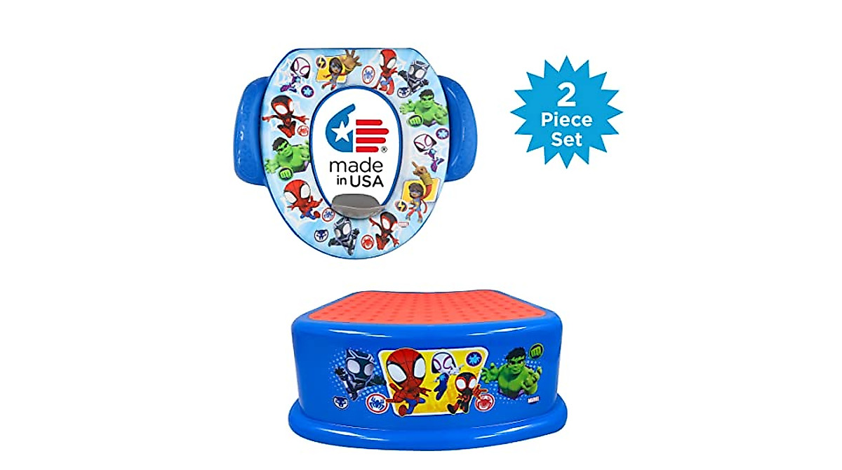 Potty Training Set with Spidey Characters - 2 Pieces