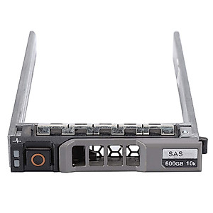 ASHATA 2.5 inch SAS SATA SSD Hard Drive Carrier Tray Caddy Compatible for Dell R610 R710 R910 R620 R720 R730 R630 T310 KG7NR and Other Hot Swap Bracket Tray with Screws