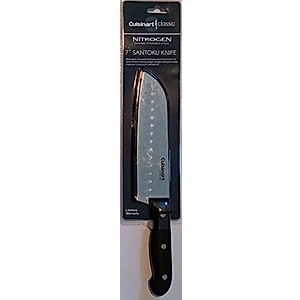 Cuisinart Classic 7" Santoku Knife with Guard - Nitrogen Infused Stainless Steel - C77TRN2-7SAN