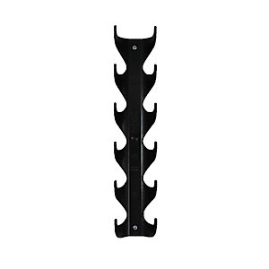 Multi-Functional Vertical Hooks- Made in The USA- Hook Solutions for Simple Organization (Black)