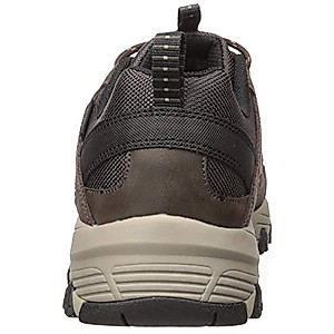 Skechers Men's Selmen-Enago Trail Oxford Hiking Shoe, Chocolate, 13 Extra Wide US