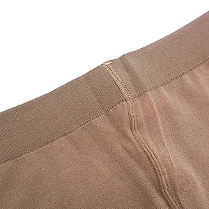 DANCEYOU Slight Shimmery Footed Tights Girls and Women Size Sparkly Skin Tone for Costume, Dance and Daily Dressing, Toast LA