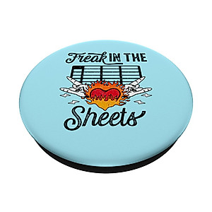 Funny Front Desk Receptionist Freak In The Sheets PopSockets Swappable PopGrip