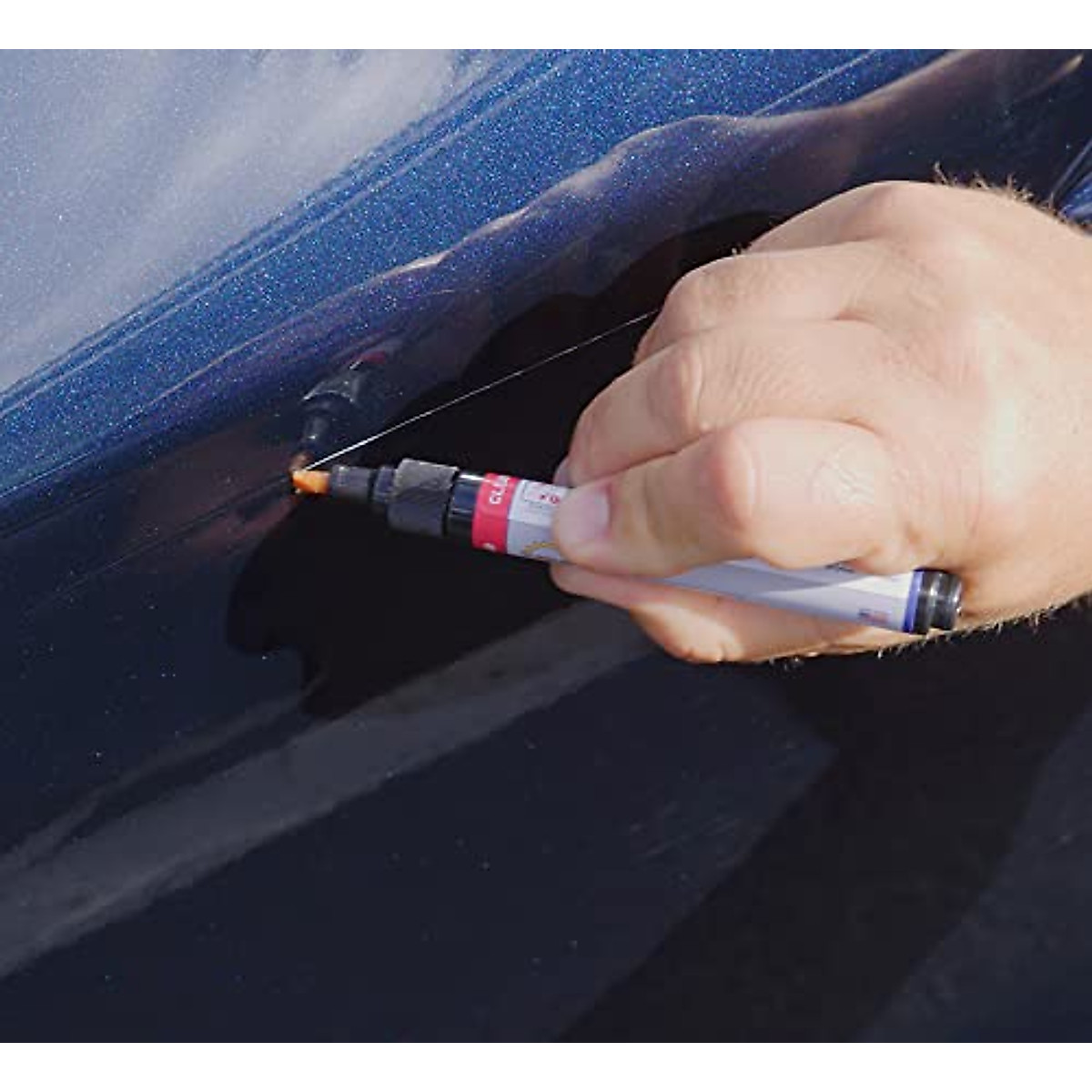 Motor Up Instant Scratch Remover - Liquid Clear Coat Scratch Repair For Your Vehicle - Easy To Use, Self-Leveling, UV Activated Hardening, Smooth Finish - For Cars, Trucks, & More