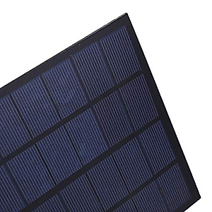 Solar Panel,12V 7W Polycrystalline Solar Panel,Easy Installation,High Conversion Rate Solar Panel for Solar Energy Experiments